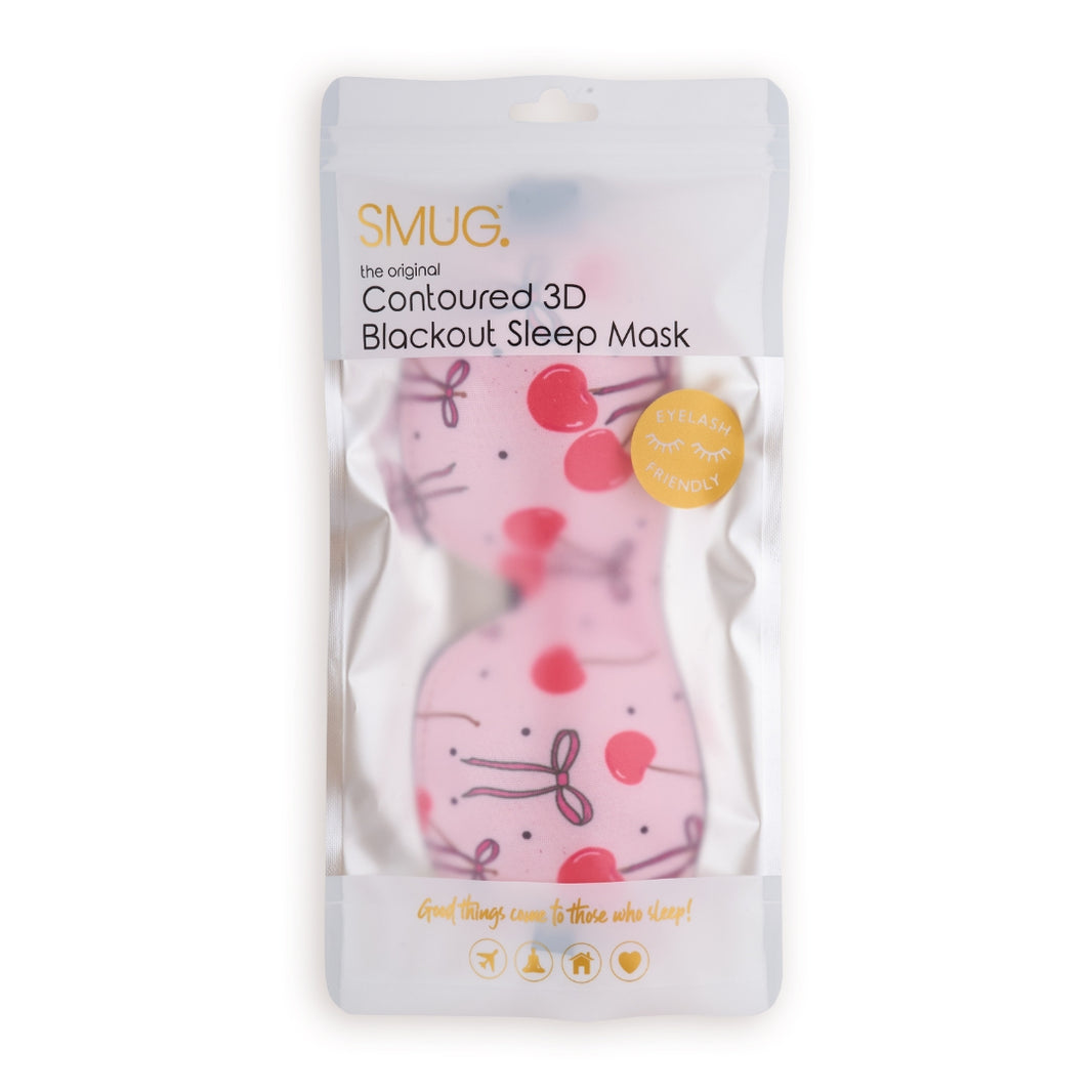 Contoured Blackout Sleep Masks | Eyelash-Friendly | SMUG UK